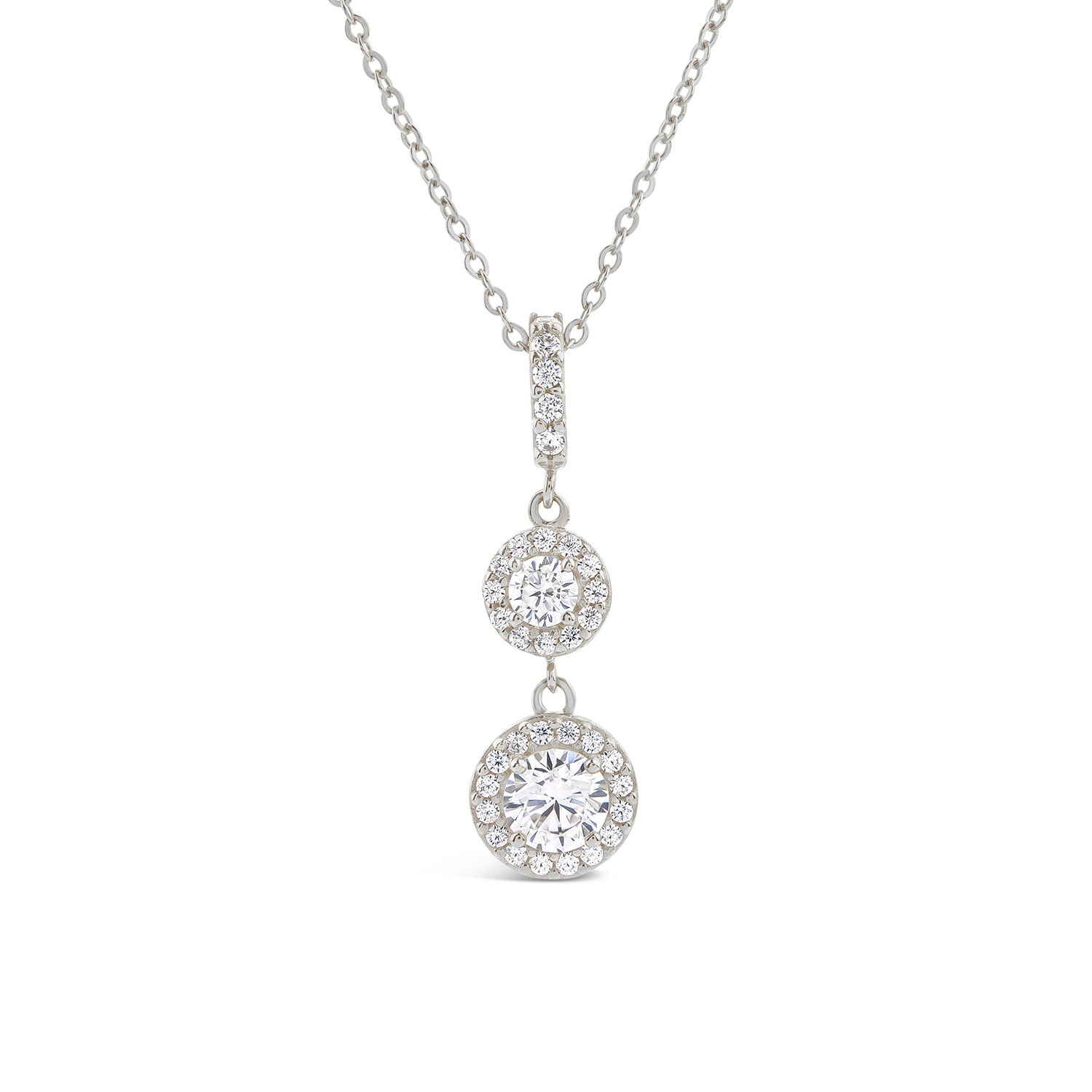 Fields white gold necklace store