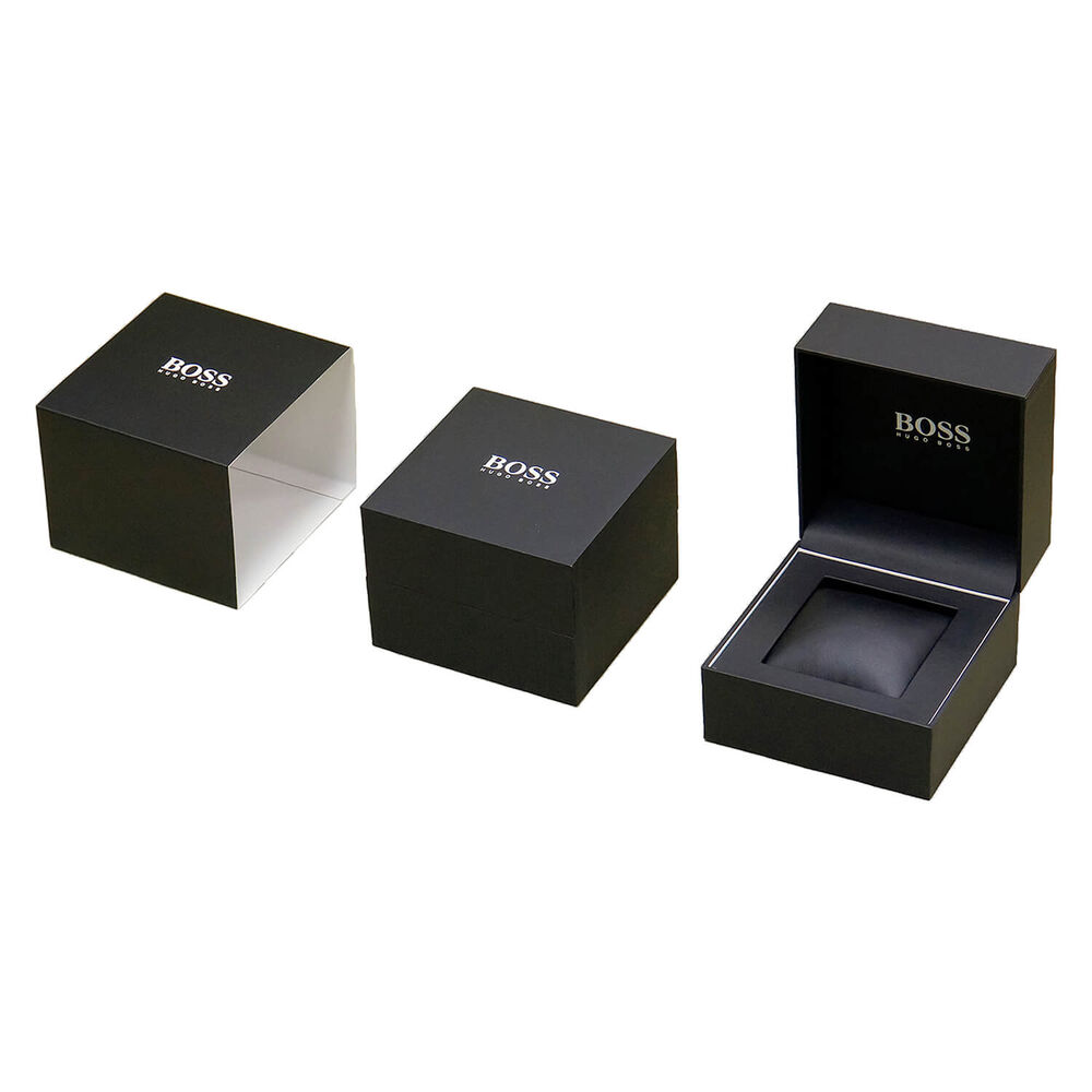 Hugo Boss Admiral 46mm Blue Dial Steel Case Watch