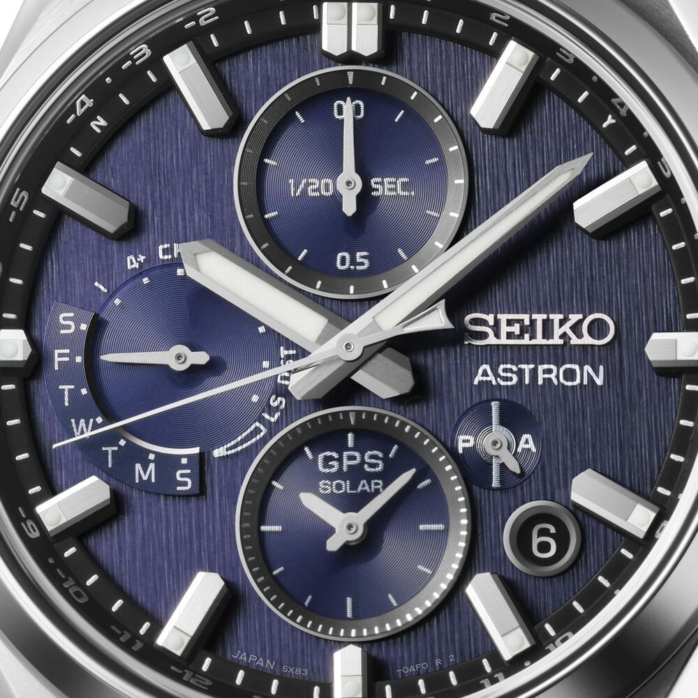 Seiko Astron GPS Solar 5X Chronograph 42mm Infinite Blue