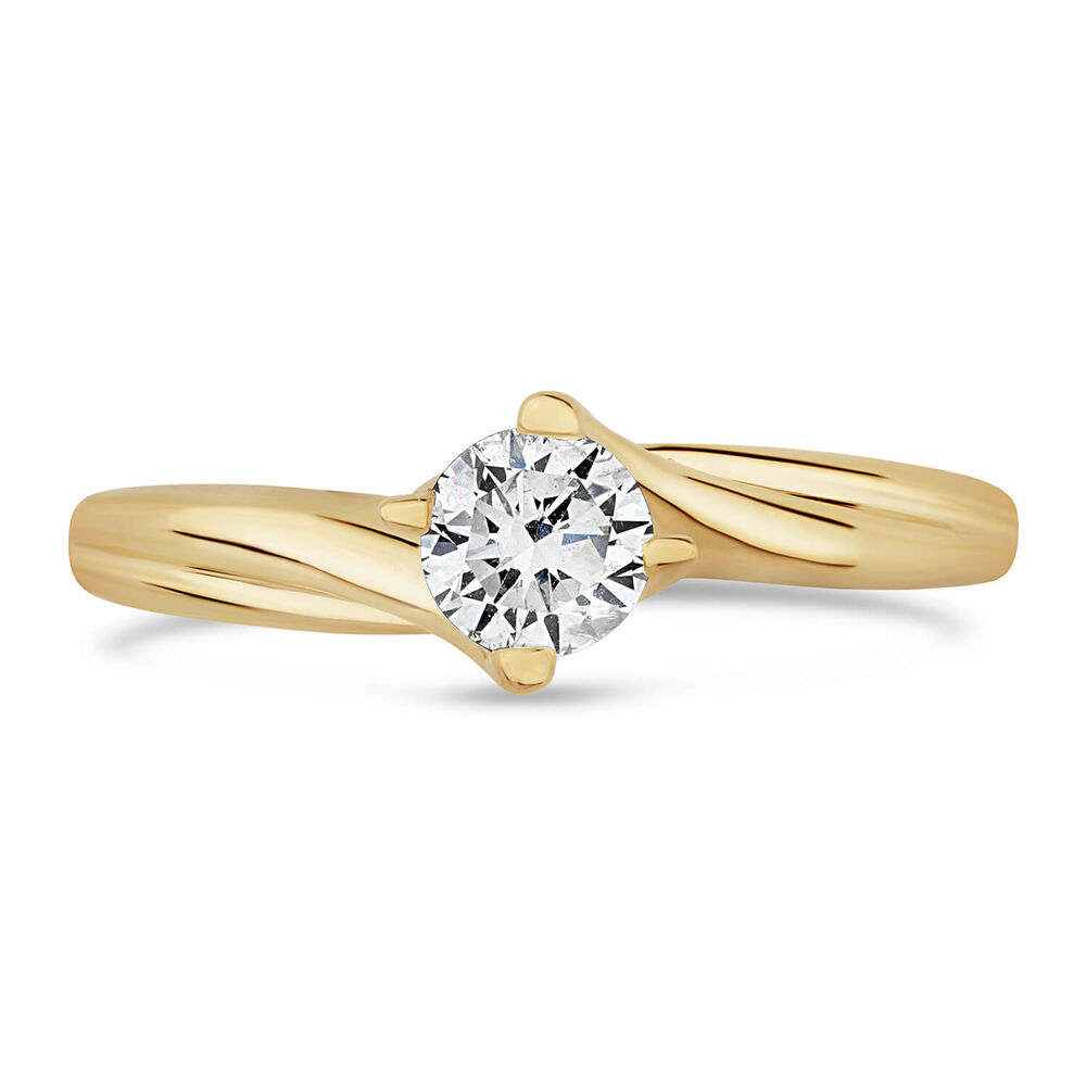 Yellow Gold Engagement Rings | Fields